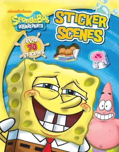 SPONGEBOB SQUAREPANTS STICKER Scenes-Nickelodeon £3.73 - PicClick UK