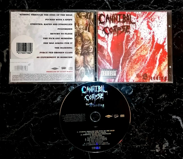 CANNIBAL CORPSE THE Bleeding - 1994 CD Rare Orig. Presse - Lame ...