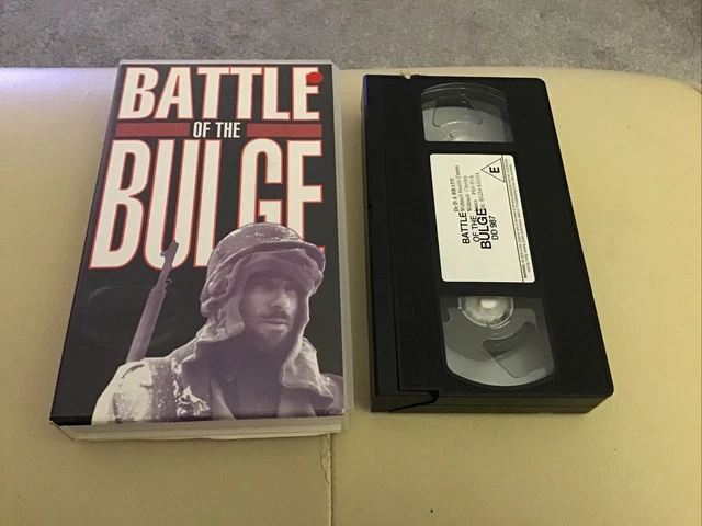BATTLE OF THE Bulge - VHS Video Cassette Tape VGC 1994 £8.98 - PicClick UK