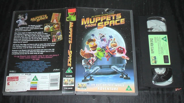 MUPPETS FROM SPACE VHS Video Tape Cassette Ex Rental Big Box PAL RCA £4 ...