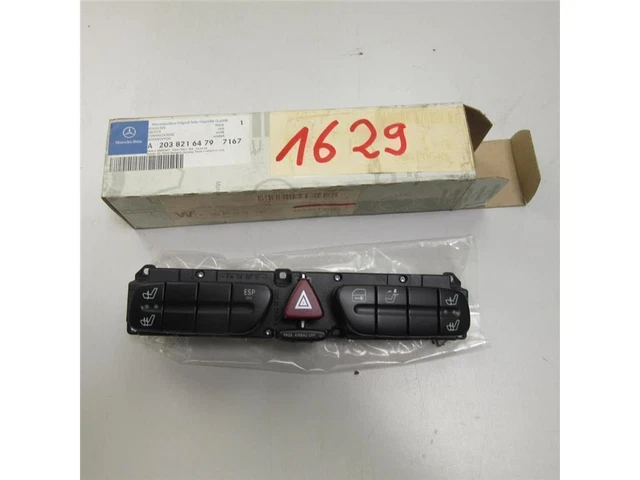 MERCEDES BENZ GENUINE W203 C-Class W209 CLK Switch Block A2038216479 ...