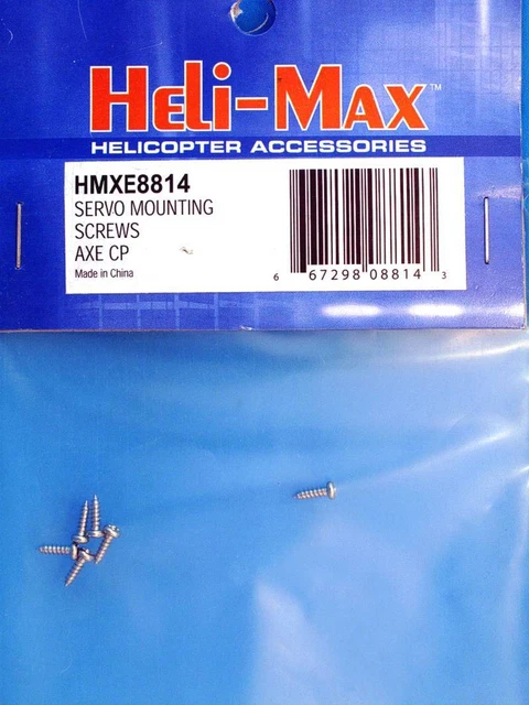 HELI-MAX HMXE8814 SERVO Montage Vis Axe CP Modélisme EUR 4,60 - PicClick FR