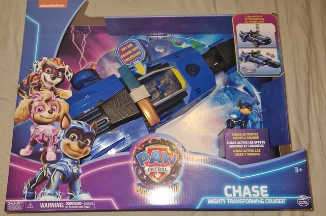 PAW PATROL THE Mighty Movie Chase Transforming Cruiser Veicolo con ...