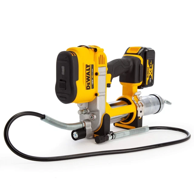 DEWALT DCGG571M1-GB 18V XR Li-Ion Grease Gun 1 x 4.0Ah Battery £369.95 ...