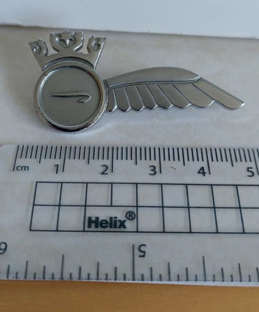 VINTAGE GENUINE BRITISH Airways Crew Half Wings Pin Badge Brevet £6.96 ...