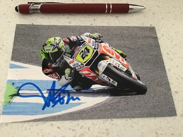 RARE MOTORCYCLE RACER rider signed photo, ORIGINAL,HONDA, MOTOGP ...
