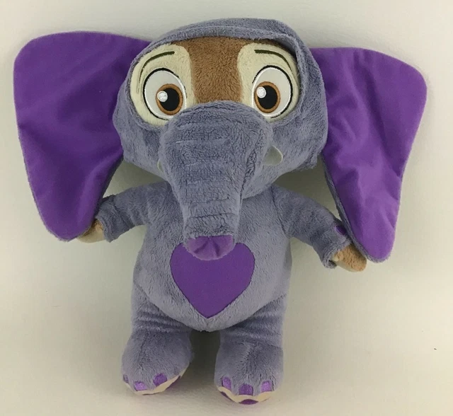 TOMY DISNEY ZOOTOPIA Elephant Ele-Finnick Talking Plush Stuffed Animal ...