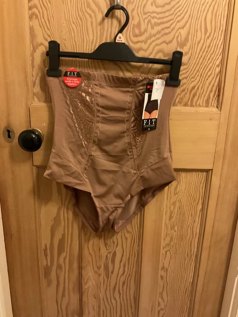 BNWT F.I.T HIGH Waisted Lacy Front Firm Control Briefs Size XL £5.99 ...