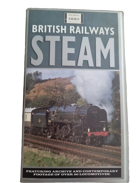 BRITISH RAILWAYS STEAM (VHS) Video £7.00 - PicClick UK