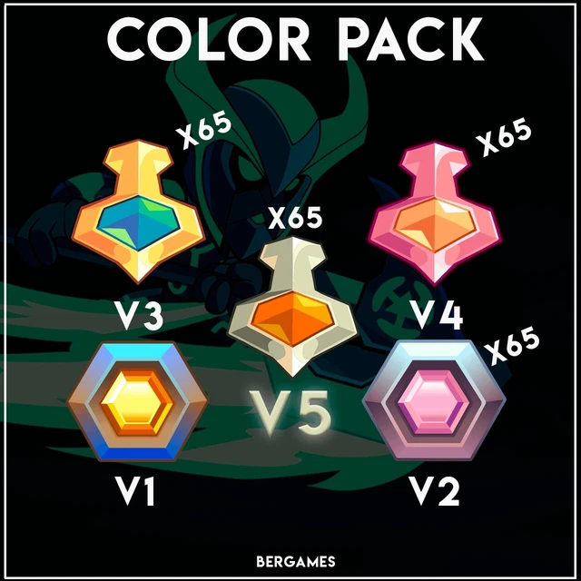 BRAWLHALLA COLOR PACK: Esports V3-V4 + Community Colors V1-V2 £5.72 ...