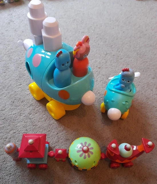 CBEEBIES IN THE Night Garden Vehicle Toy Bundle Pinky Ponk, Ninky Nonk ...