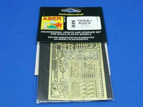 ABER 1/35 PZ.KPFW VI AUSF.E TIGER I (SPÄT) PE SET für ACADEMY, TAMIYA ...