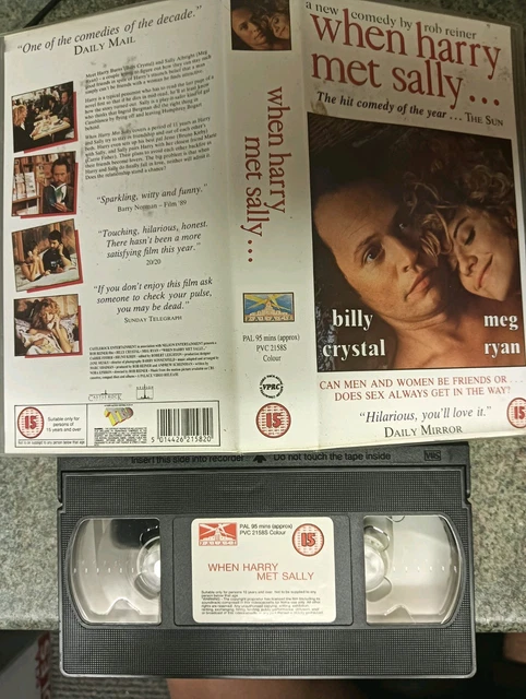 WHEN HARRY MET Sally - Vhs Video Tape £2.77 - PicClick UK