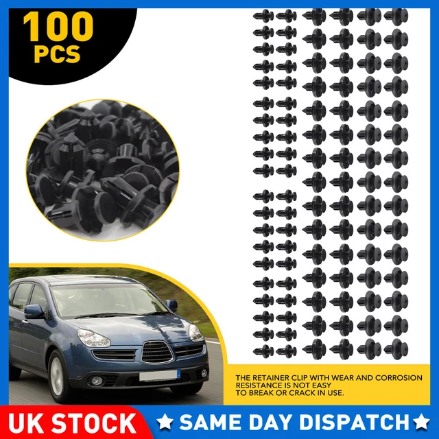 100X BUMPER ENGINE Bay Cover Fender Flares Body Bolts Screws Clips For ...