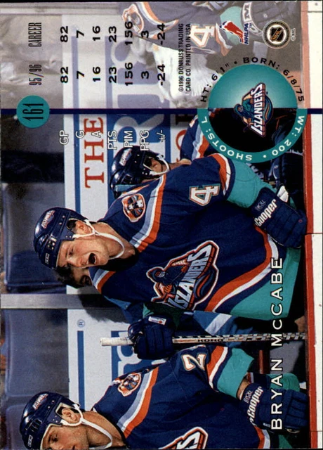 1996-97 LEAF ISLANDERS Hockey Card #161 Bryan McCabe EUR 1,87 - PicClick FR