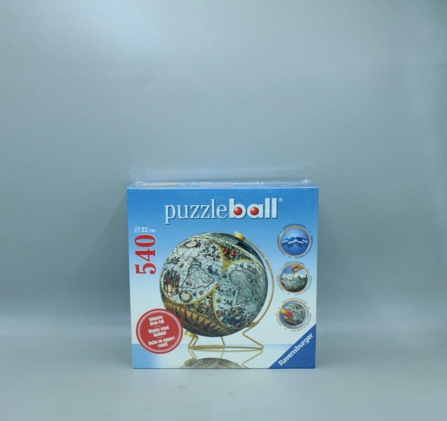 NEW: JIGSAW PUZZLE Ball 540 Piece Antique World Map +++ Ravensburger ...
