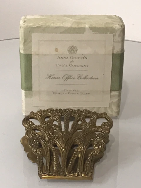 CARLYLE ROMULUS PAPER Clasp / Clip Anna Griffin Two’s Company Victoria ...