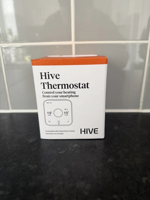 HIVE V4 SMART Thermostat & Single Channel Receiver For Combi Boilers ...