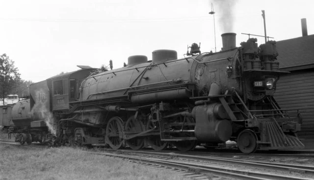 SAL SEABOARD AIR Line Railroad Locomotive Engine No 416 Old Train Photo ...