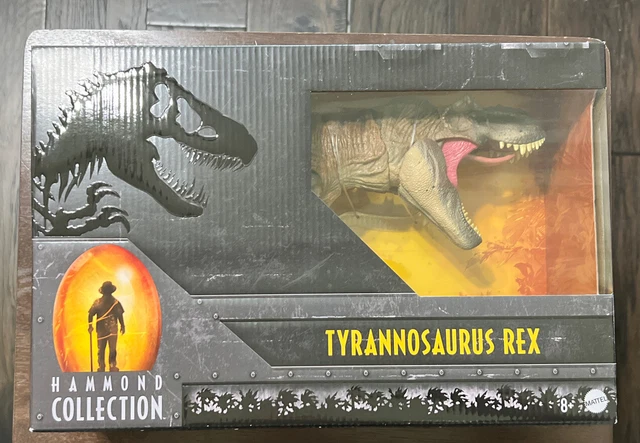 JURASSIC WORLD HAMMOND Collection T-Rex Tyrannosaurus Rex Figure ...