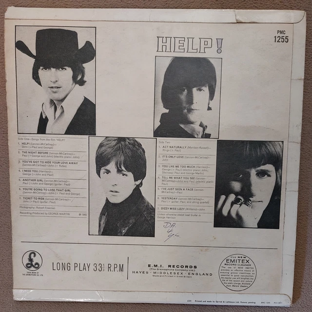 THE BEATLES REVOLVER Parlophone PMC 7009 Classic 1966 album XEX 606-1 ...