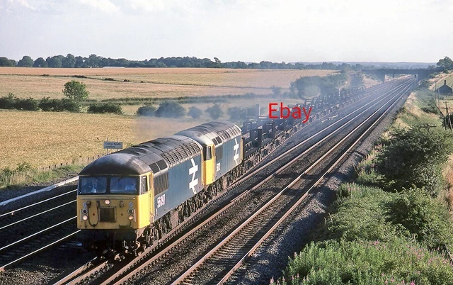 ORIGINAL 35MM COLOUR slide Diesel loco Class 56s 56097/56112 +rights ...