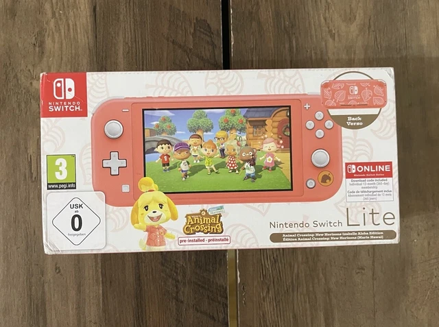 NINTENDO SWITCH LITE Animal Crossing: New Horizons Isabelle Aloha ...