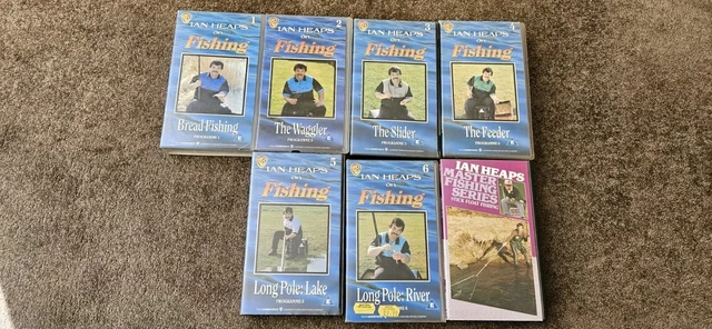IAN HEAPS FISHING Vhs Video's £5.00 - PicClick UK