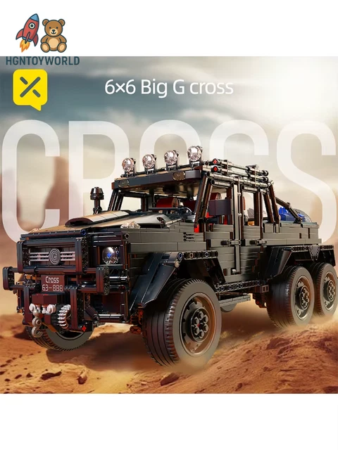 OFF-ROAD SUV BLACK Kits 1/8 Scale Pickup Truck Car Challenge Building ...