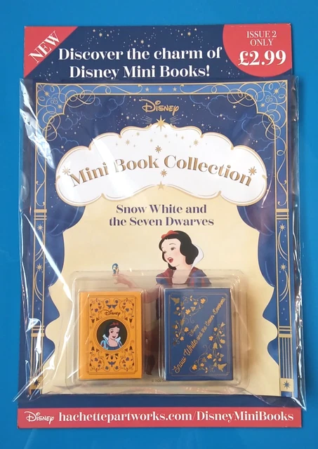 DISNEY SNOW WHITE Mini Book Collection Issue 2 Hachette Partworks inc ...