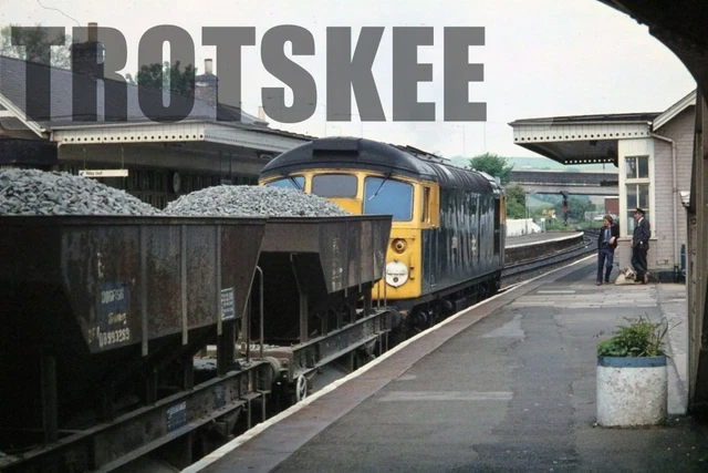 35MM SLIDE BR British Railway Diesel Loco Class 26 26011 Inverkeithing ...