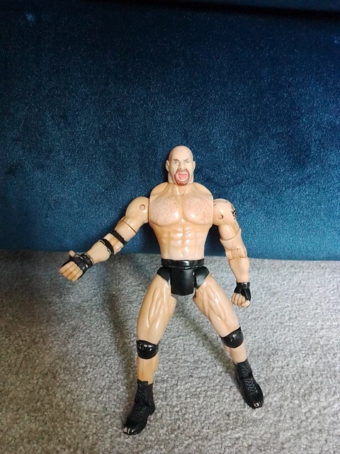 WWE WCW GOLDBERG Toy Biz Battle Arm Series Wrestling Action Figure ...