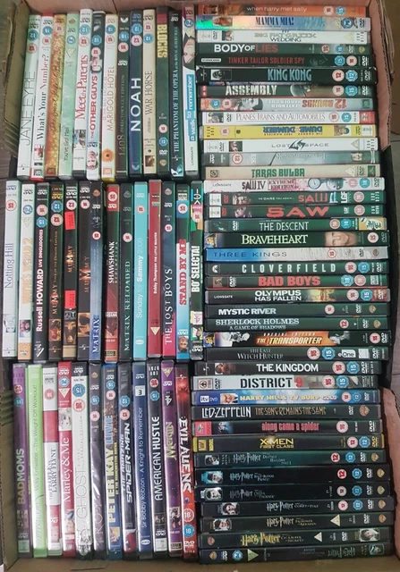 DVD JOB LOT bundle Premium Blockbuster Mixed 90 (10 sealed) Potter ...