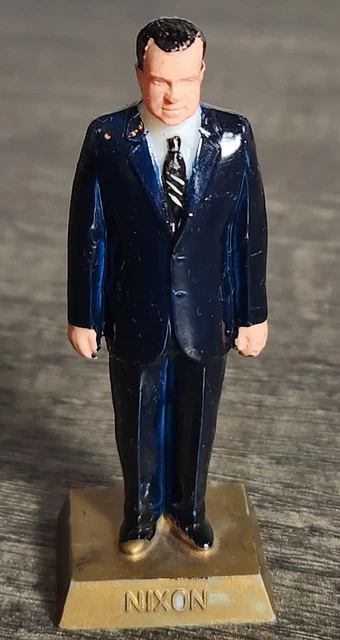 VINTAGE 1960S MARX U.S. Presidents figure RICHARD NIXON £19.61 ...