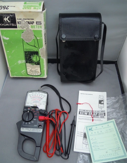 KYORITSU ELECTRIC METER (KYORITSU) analog clamp meter 2608 £49.99 ...