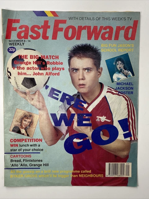 FAST FORWARD MAGAZINE - issue no 9 - November 1989 - MICHAEL JACKSON ...