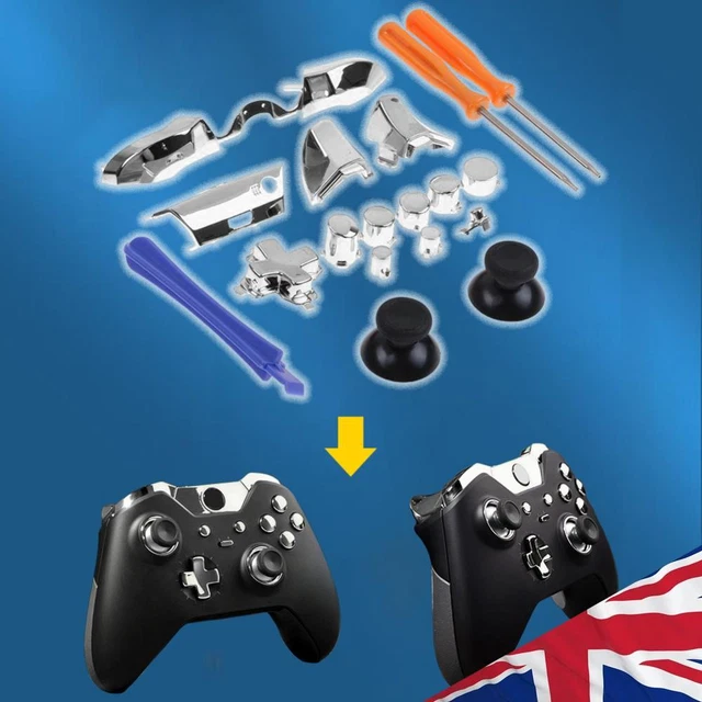 JOYSTICK CAP SCREWDRIVER Bumpers Triggers Reusable for Xbox One Elite ...