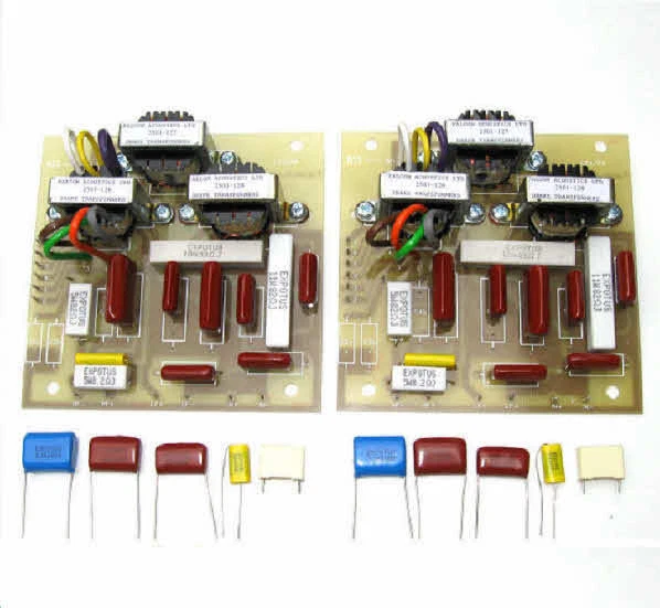 PAIR LS3/5A CROSSOVERS 15 OHM BBC SPEC. ORIGINAL ROGERS TRANSFORMER ...