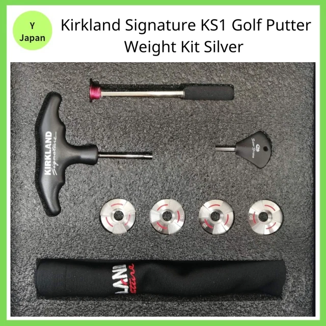 KIRKLAND SIGNATURE KS1 Golf Putter Weight Kit Silver Weight 1.8 Ounces ...