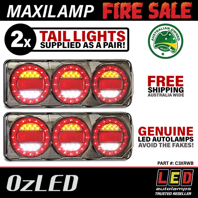 Led Tail Lights For Caravans | Shelly Lighting