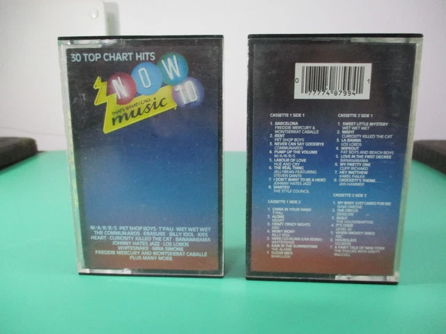 NOW THATS WHAT i call music volume 10 twin cassette tapes £8.95 ...