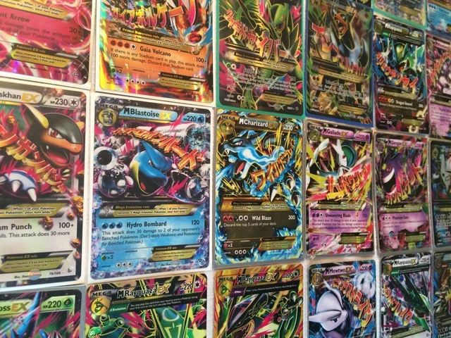 POKEMON 100 CARD Lot OFFICIAL TCG Cards Ultra Rare Included - EX GX V ...
