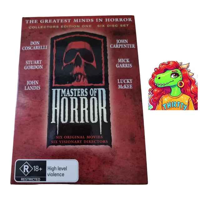 MASTERS OF HORROR : Vol 1 Collector's Edition DVD Region 4 EUR 25,37 ...