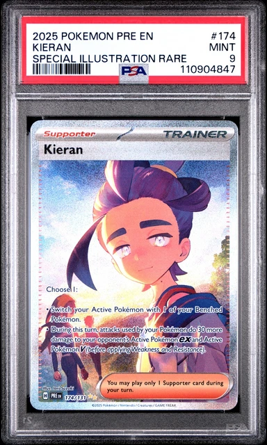 2025 POKEMON PRE En-Prismatic Evolutions Special Illustration Rare ...