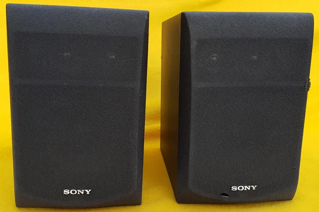 SONY SS-H 1700L Bookshelf Speakers 10" 60WATT BLACK (6 Ohm) WxHxD ...