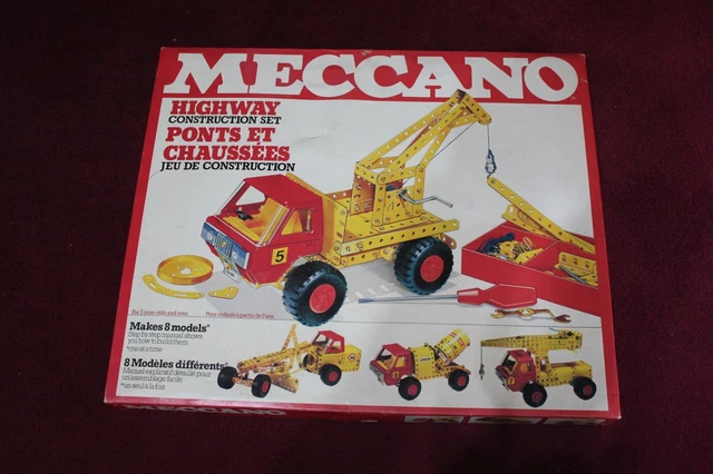 MECCANO HIGHWAY CONSTRUCTION Set, 1970'S A Fine Example Of This Set £35 ...