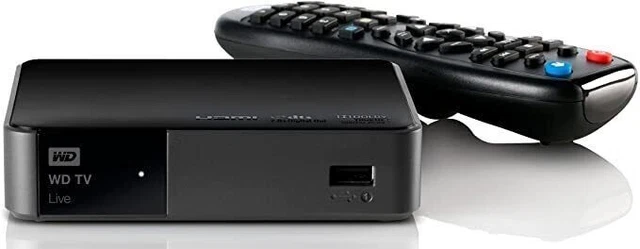 WESTERN DIGITAL WD TV Live Streaming Media Player - Schwarz EUR 15,95 ...