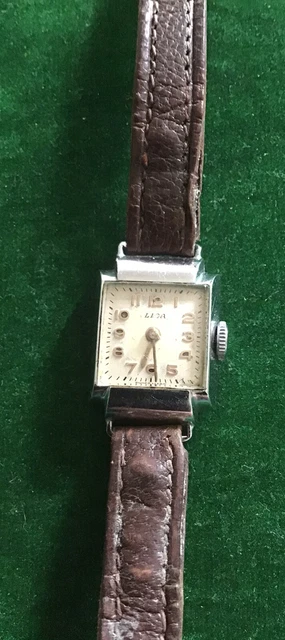 VINTAGE LADIES LIGA watch 15 jewels swiss made spares or repair £5.99 ...