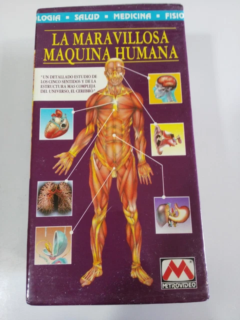 THE WONDERFUL HUMAN Machine Brain Nervous System VHS Tape Spanish £28. ...