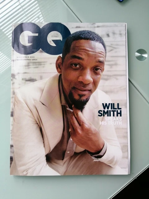 WILL SMITH BRITISH GQ Magazine November 2021 Subscribers Special Issue £8.00 - PicClick UK